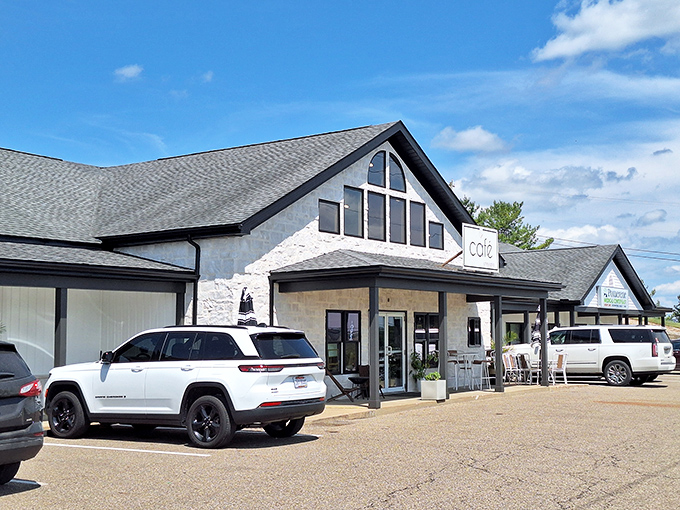 Caf&eacute; Chrysalis offers modern comforts with a view of timeless countryside &ndash; the perfect spot to contemplate life over locally roasted coffee.