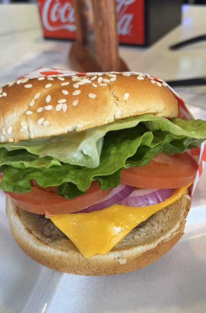 Sometimes a burger craving strikes in pizza paradise, and thankfully, they've got you covered.