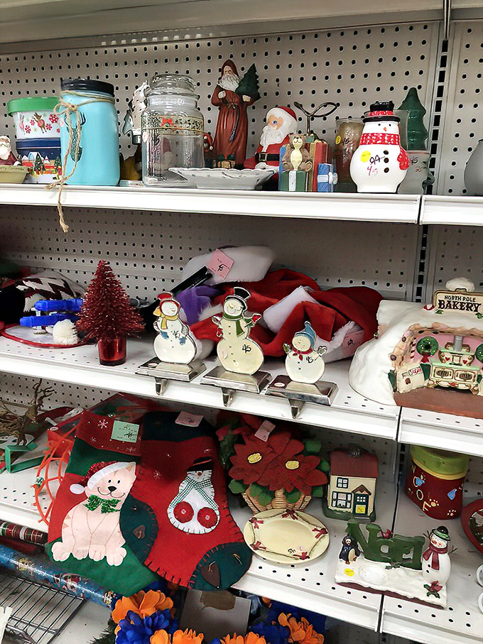 Christmas in July? No, just year-round holiday treasures waiting patiently for their seasonal moment to shine again.