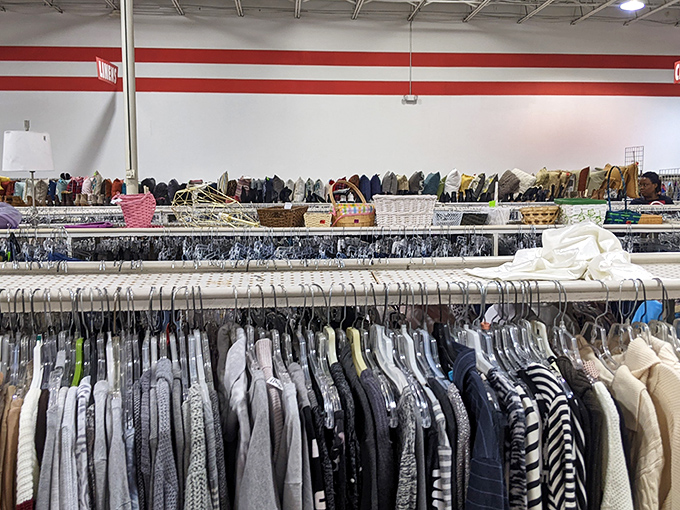 Racks upon racks of possibility&mdash;each hanger a portal to a different style, era, or personality waiting to be discovered.