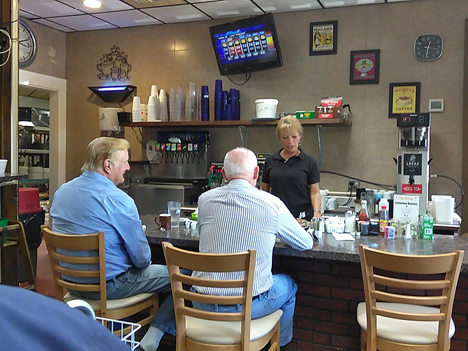 The counter&mdash;where solo diners become regulars and regulars become family. Watch the short-order ballet while getting the unfiltered pulse of Milford from those swivel seats.