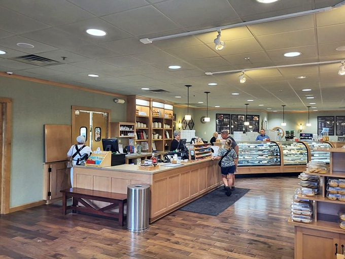 The bakery counter isn't just a display case &ndash; it's a museum of American dessert arts where every exhibit is available for immediate consumption.
