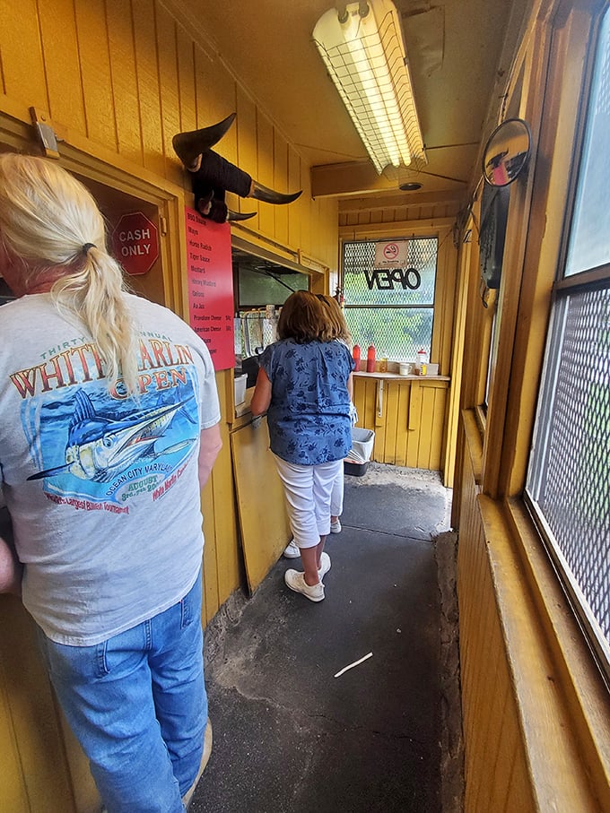 Behind this modest counter, culinary magic happens with the kind of consistency that builds lifelong customer devotion and loyalty.