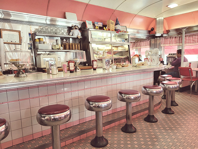 The counter isn't just for eating&mdash;it's theater seating for the culinary show, where regulars claim their favorite stool like assigned seats. 