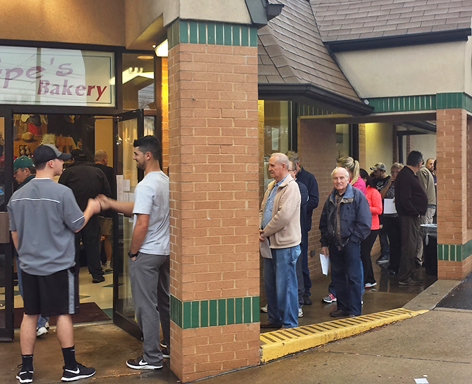 The line outside Serpe's isn't just customers waiting; it's a community ritual where patience is always rewarded with carbohydrate perfection.
