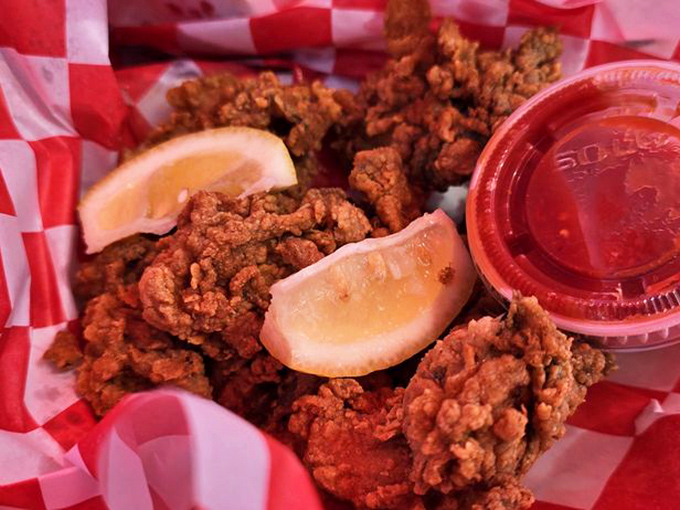 These aren't just fried oysters&mdash;they're golden nuggets of the sea that make you wonder why you ever wasted time eating chicken nuggets.