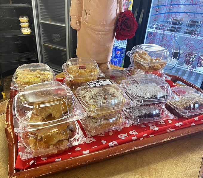 Desserts packaged and ready for the taking. Because after a BBQ feast, your sweet tooth deserves equal attention.