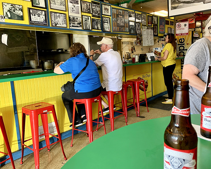 Regulars perched at the counter know the drill: come hungry, leave happy, and don't you dare ask for ketchup.