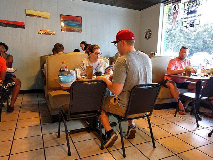 Watch the magic happen as diners experience their first bite of what makes this place absolutely unforgettable.