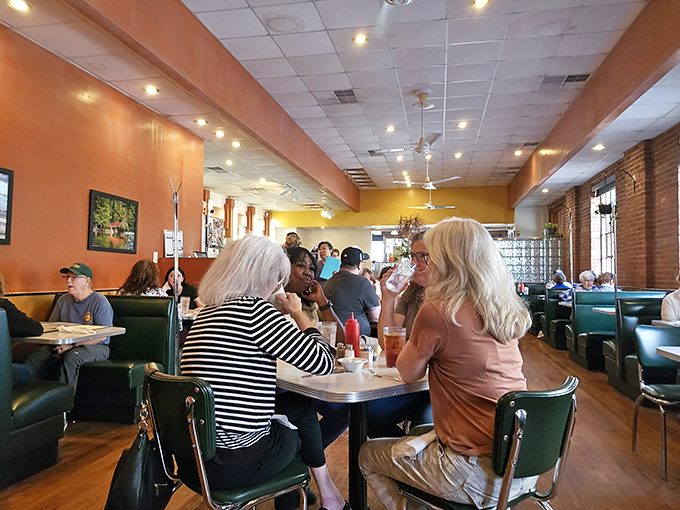 Where strangers become friends over shared tables and passed condiments. Durham's diverse community comes together over the universal language of good food. 