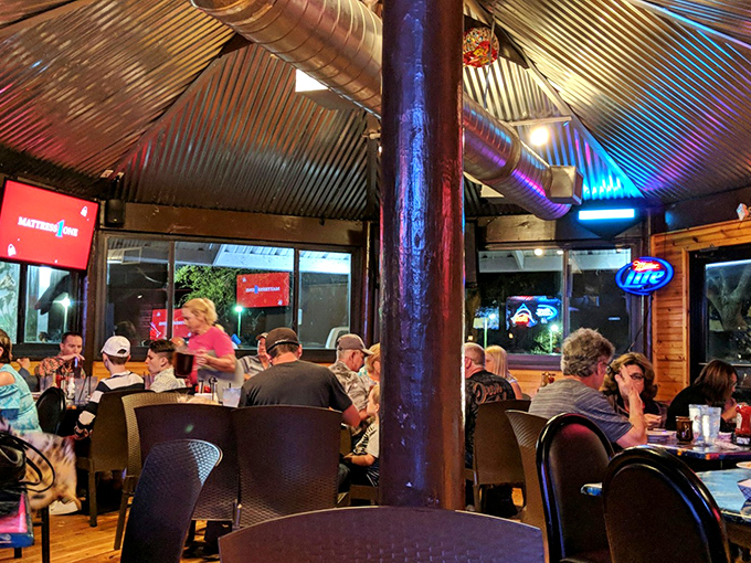 Where NASA engineers, tourists, and locals all gather under a corrugated tin ceiling, united by the universal language of exceptional seafood.