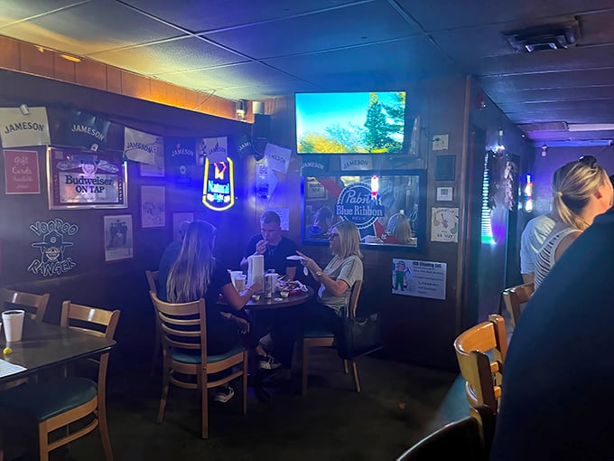 Where conversations matter more than cell phone notifications. These tables have supported more elbows, stories, and satisfied sighs than anyone could count.