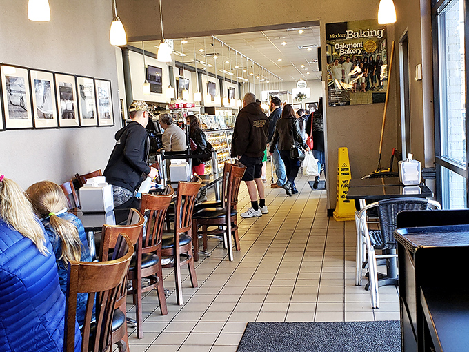 Locals know the drill—get in line, contemplate your choices, and prepare for the sweet rewards. A Pennsylvania pilgrimage site disguised as a bakery.
