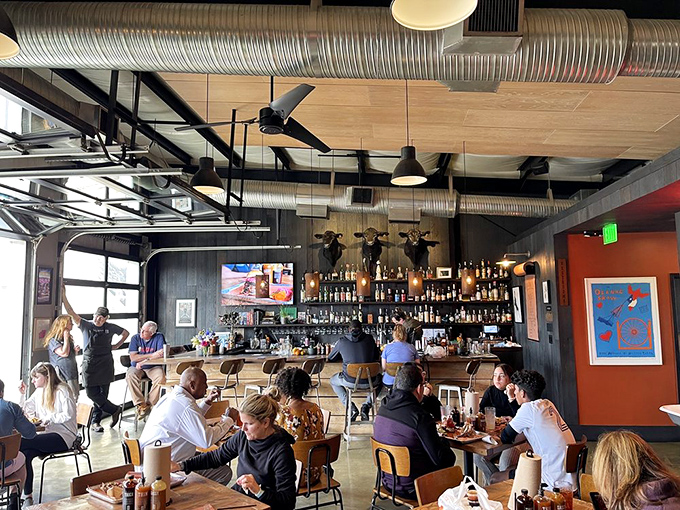 Strangers become friends over trays of brisket &ndash; that's the magic of communal tables and Texas-style hospitality.