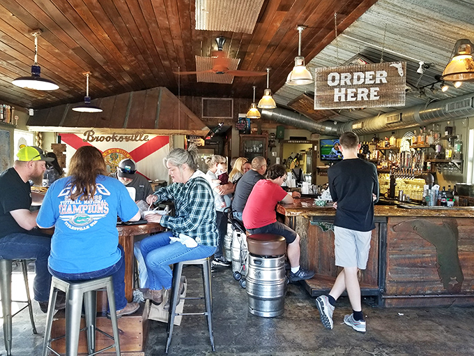 Where locals and visitors find common ground over plates of Southern comfort. Notice how nobody's checking their phones? Food this good demands full attention.