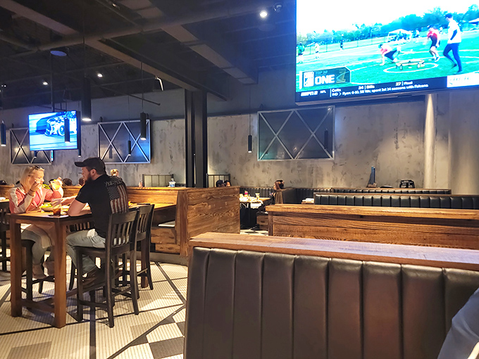 The kind of comfortable bar area where conversations flow as smoothly as the perfectly crafted drinks being served.