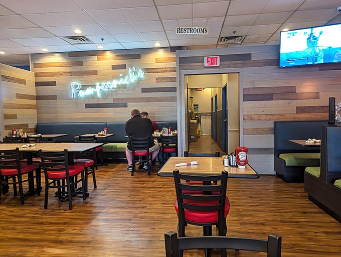 Where strangers become friends over shared appreciation of good food. These tables have witnessed countless "you've got to try this" moments.