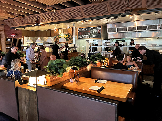 Where memories are made between bites. The bustling dining room hums with the satisfied murmurs of happy diners.