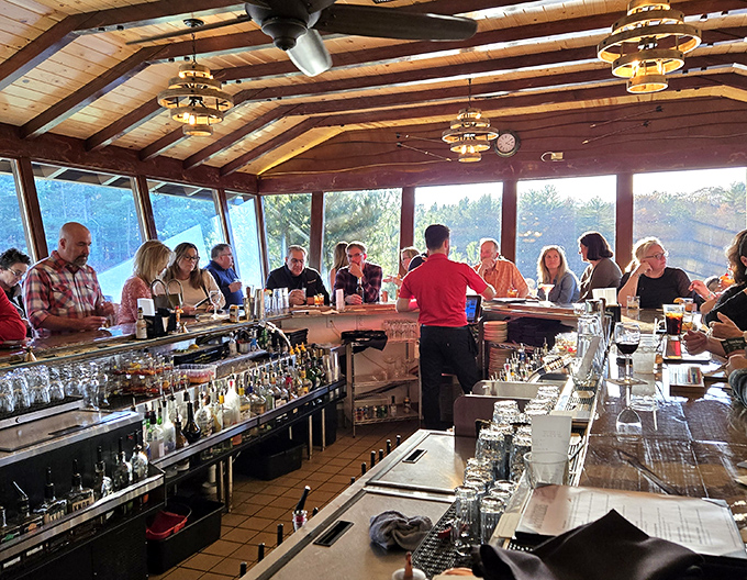 The circular bar&mdash;where strangers become friends and friends become family. Wisconsin's social alchemy happens over ice-cold drinks and warm conversation.