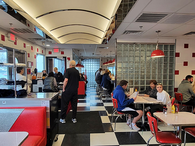 Where strangers become neighbors over coffee refills and the shared religion of good food served without pretension.