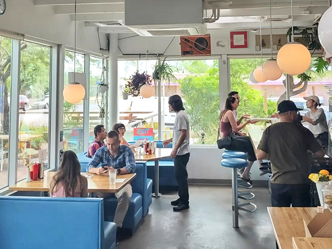 Where strangers become friends over shared food recommendations and the mutual understanding that calories don't count at Welcome Diner.