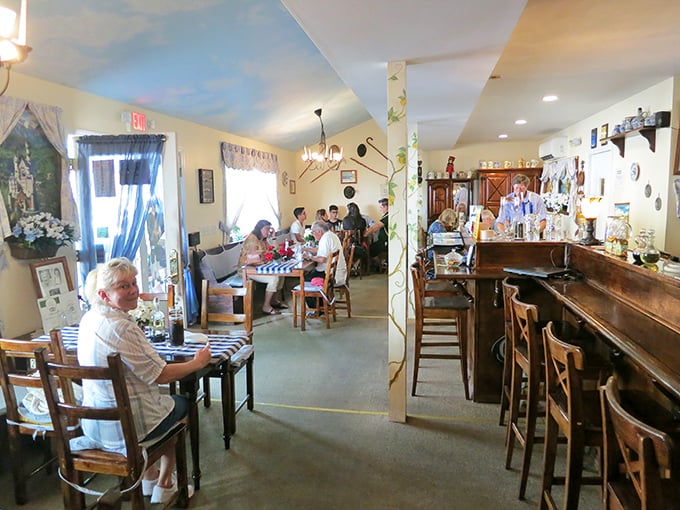 Happy diners discover that authentic German hospitality translates beautifully into Florida's relaxed dining culture perfectly.