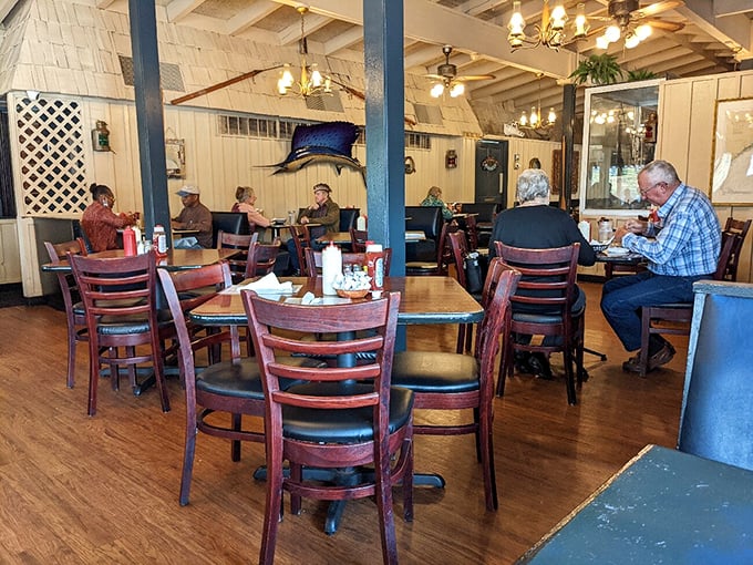 Where locals gather to break bread (and crack crab)—a dining room filled with the comfortable buzz of conversation and the promise of good eating.