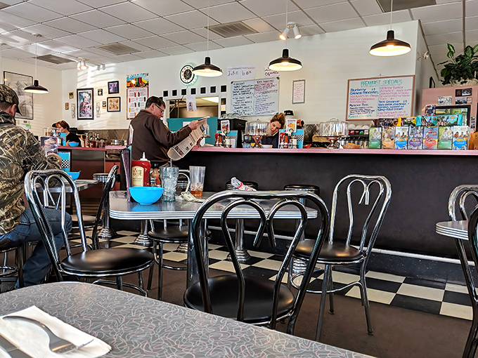 Where newspapers still have a place at the breakfast table and conversations happen without hashtags.