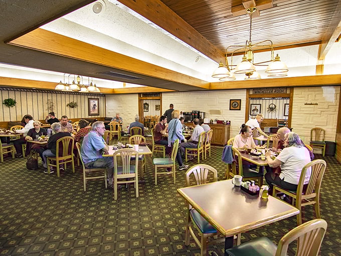 Generations gather around these tables, proving that while fashion changes, the appeal of perfectly executed comfort food never goes out of style.