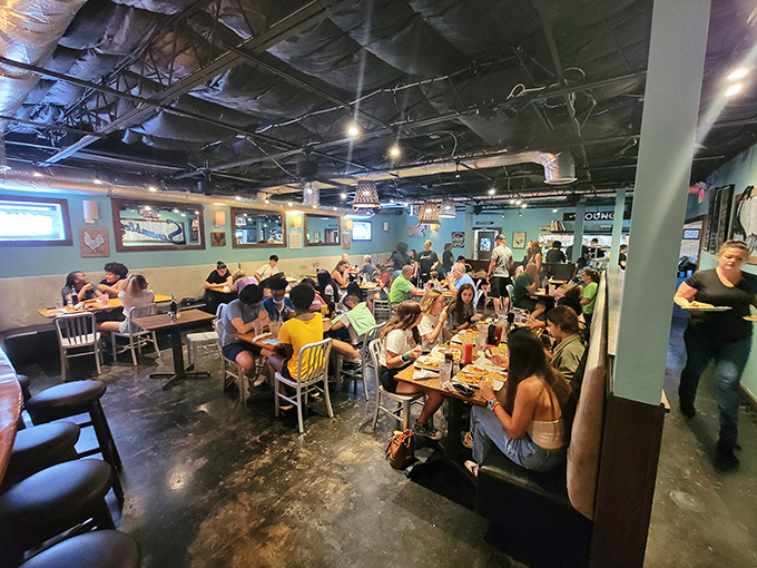 A packed house is the most honest review a restaurant can get&mdash;these folks didn't drive across town at 9am on a weekend for mediocre eggs.