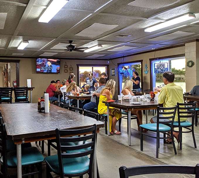 Where locals and tourists become temporary best friends, united by the universal language of "pass the cocktail sauce, please."