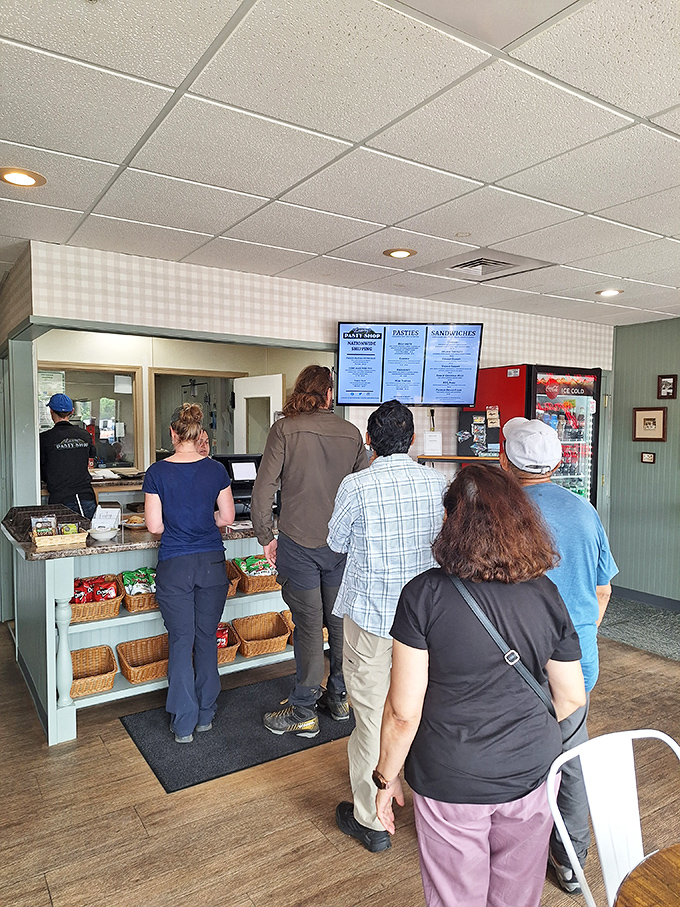 The lunch line at Lawry's tells the whole story&mdash;people from all walks of life united by the universal language of "I need that pasty in my life right now." 