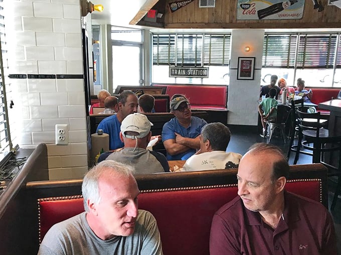 Conversations flow as easily as the drinks at Mercury, where strangers become friends over shared love of exceptional burgers.