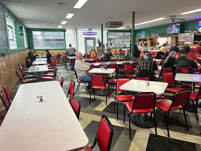 Where strangers become neighbors and neighbors become friends. The democratic republic of good food knows no political divisions. 