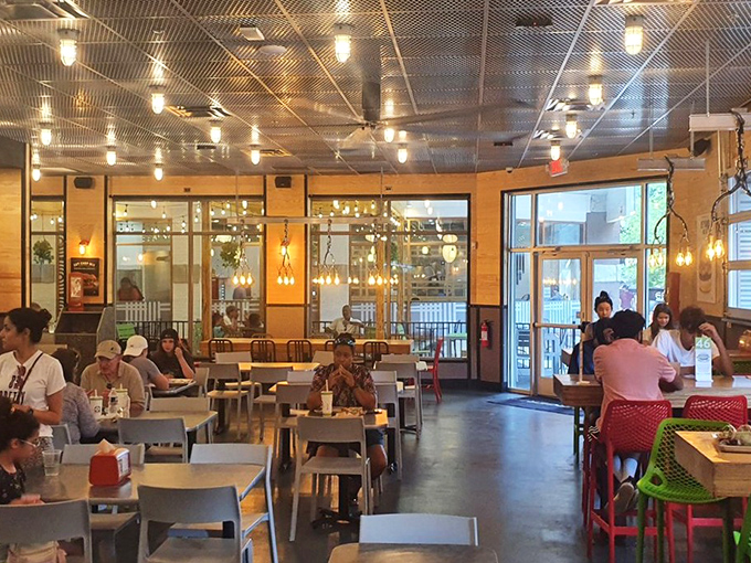 The best restaurants bring people together. BurgerFi's bright, open space invites conversation, laughter, and the inevitable "can I try a bite of yours?"