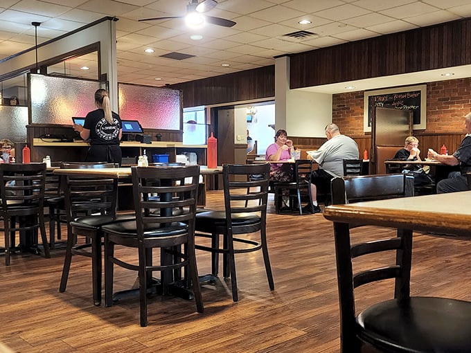 Where locals gather to share news, celebrate milestones, or simply enjoy the universal language of good food served without fuss.