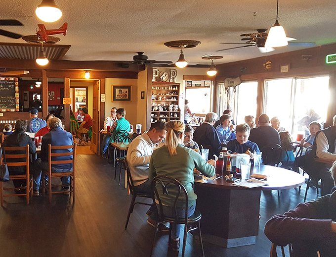 The packed dining room tells you everything you need to know&mdash;these people didn't drive from three counties away for mediocre barbecue.