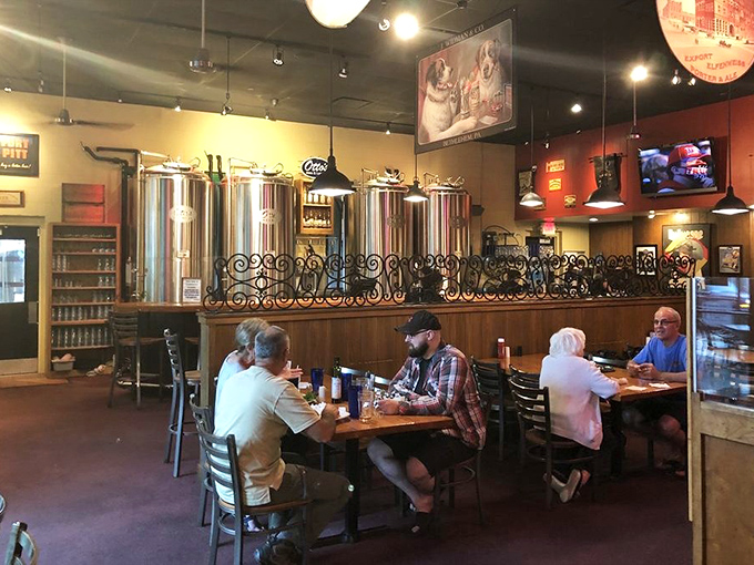 Happy diners discovering why Otto's has become central Pennsylvania's best-kept brewing secret for years.