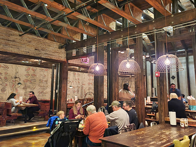 The diverse crowd at Fette Sau proves great barbecue transcends all demographics&mdash;it's the universal language of deliciousness.