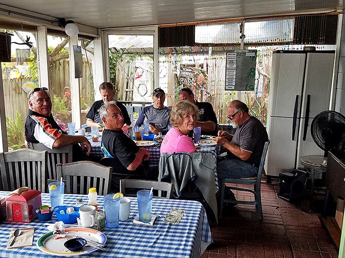 The true measure of a local joint: tables filled with folks who look like they've been coming here since before you were born.