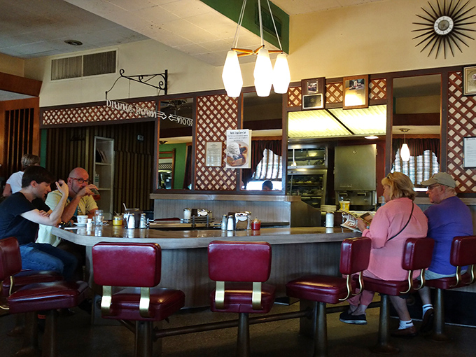 The counter&mdash;where solo diners find community, regulars hold court, and the short-order ballet unfolds before appreciative audiences.