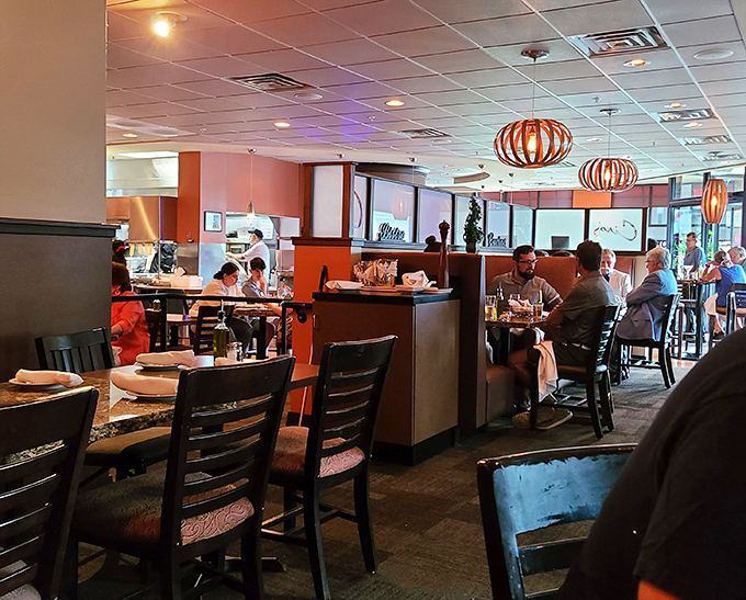 The buzz of happy diners enjoying authentic Italian cuisine &ndash; this is what culinary community looks like.