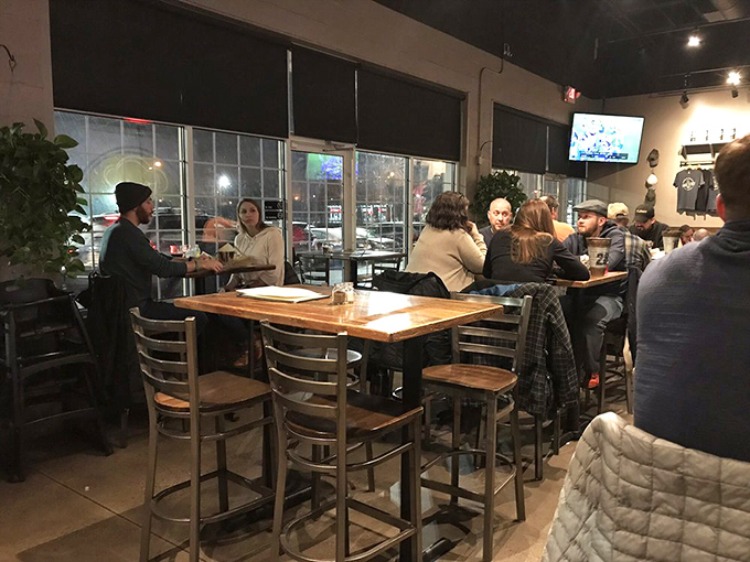 The true measure of a great brewery? Happy faces engaged in that timeless ritual of good food, good drink, and good conversation.