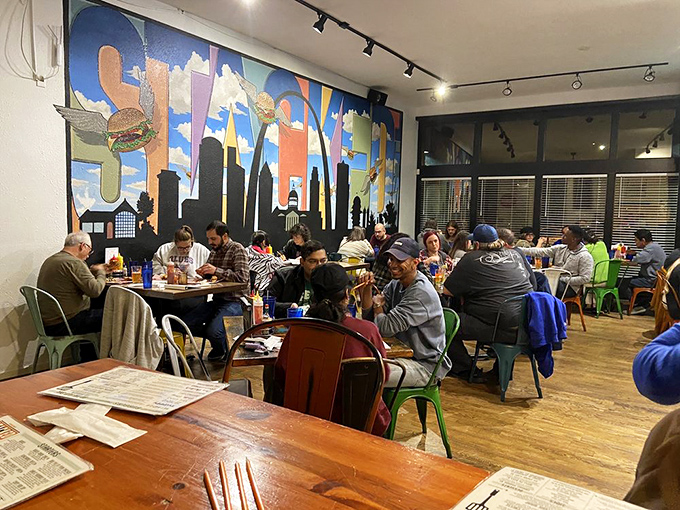 The lunch rush tells the story &ndash; when locals pack a place, you know you've found gold.