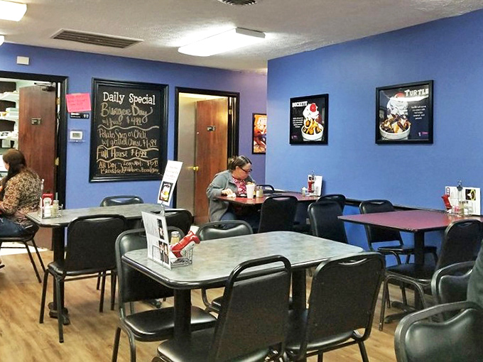 Where strangers become neighbors over coffee and conversation. The chalkboard special is always worth investigating.