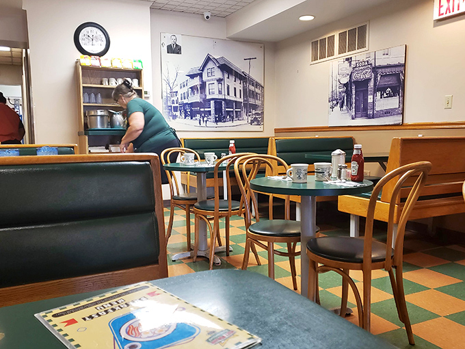 Historic photos line the walls, reminding you that good food and good company have been Wilmington traditions long before trendy brunch spots existed.