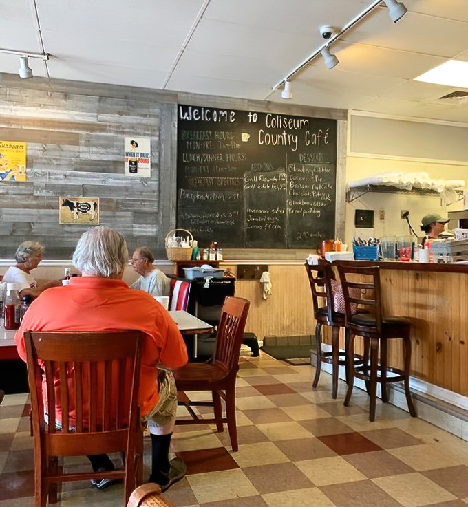 The chalkboard doesn't just list specials &ndash; it whispers promises of comfort food that your diet plan hopes you didn't hear.