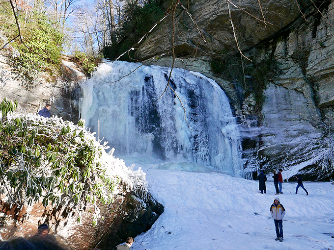 Winter's frozen masterpiece &ndash; where water becomes sculpture and visitors become significantly more appreciative of their heated car seats. 
