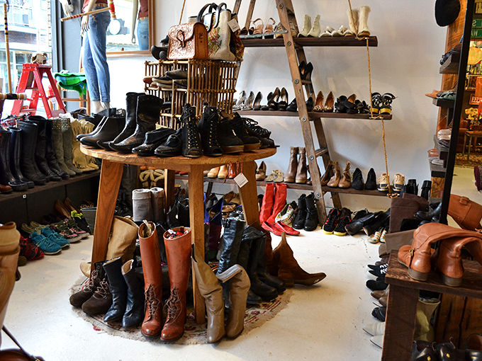 Boots and shoes with character already built in. Each pair has stories to tell and miles left to travel.