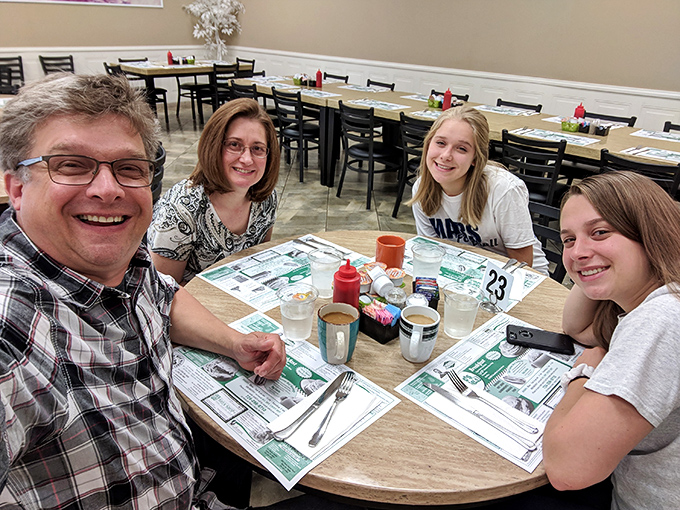 The true measure of a great diner: families making memories over breakfast, where the food brings them together and the conversation keeps them lingering.
